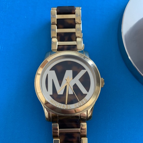 Michael Kors | Accessories | Michael Kors Gold Tortoise Watch | Poshmark